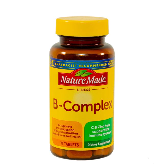Nature Made Stress B-Complex Dietary Supplement, 75 Tablets – Mopheth