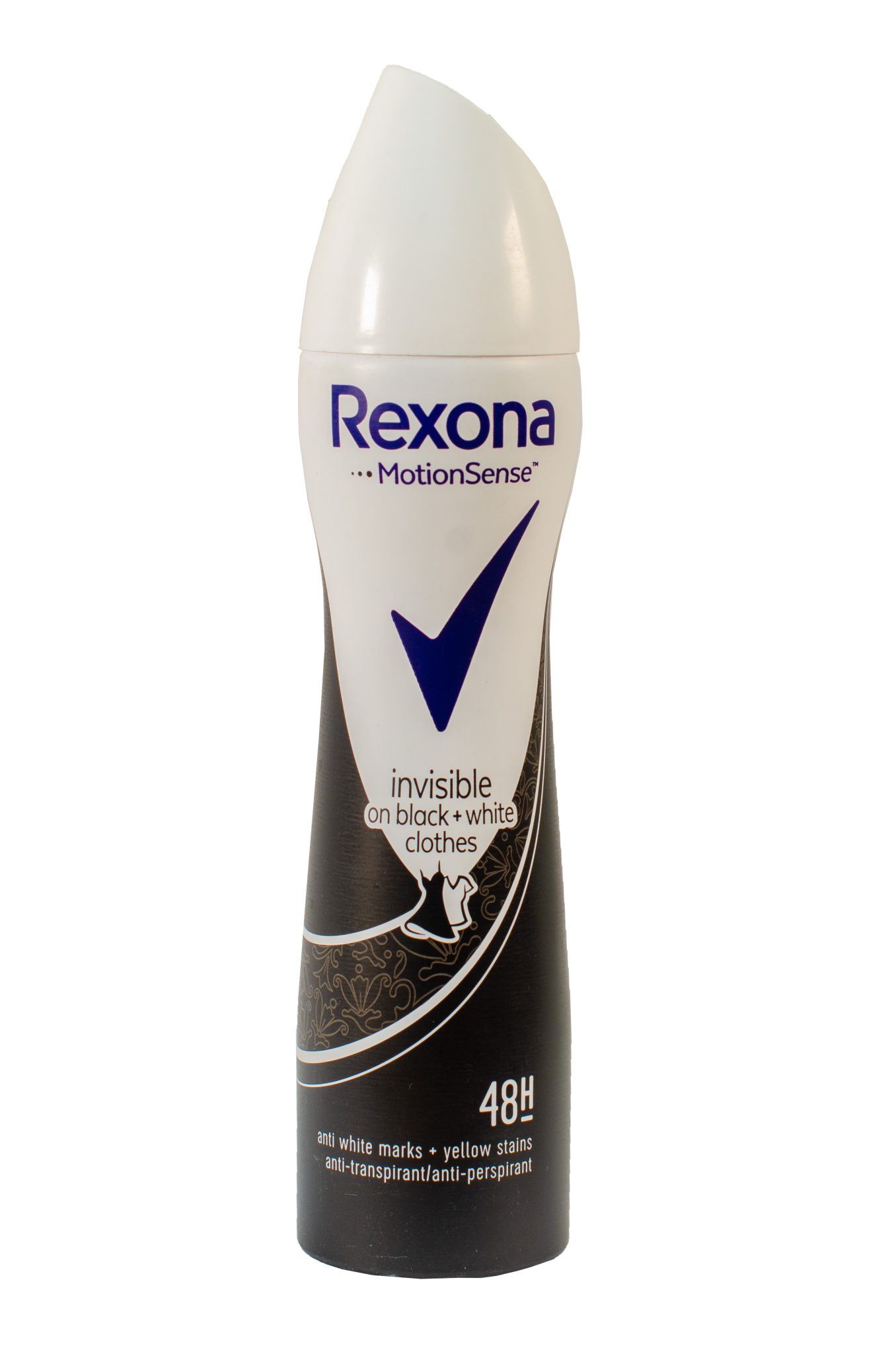 Rexona Women Invisible on Black+White Clothes, 48H MotionSense Anti ...