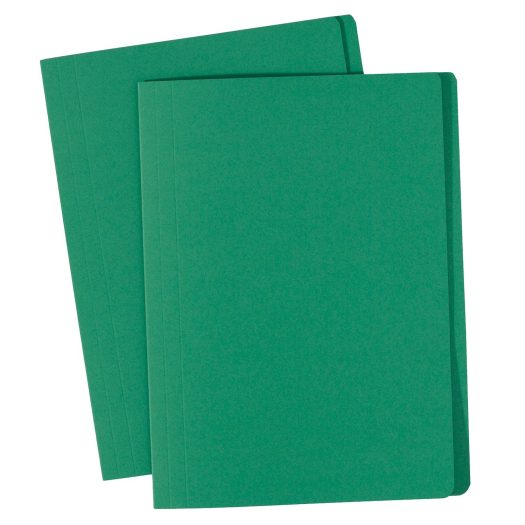 Manilla Green Colour, Foolscap Size Flat File/Folder With Pin – Mopheth