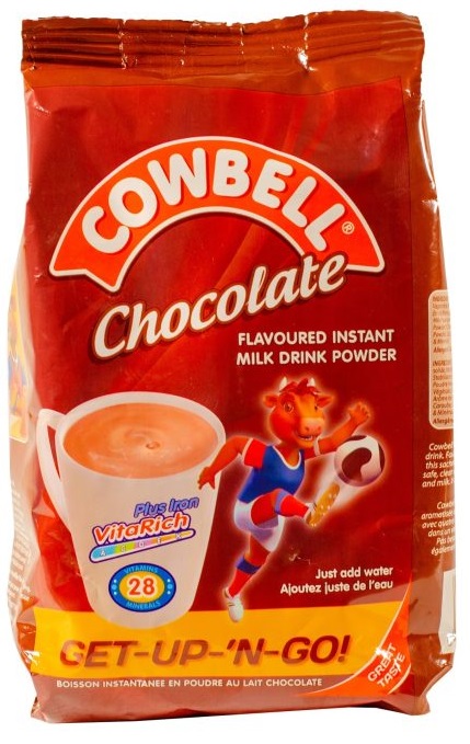 Cowbell Instant Filled Chocolate Flavoured Sachet Refill Powdered Milk ...
